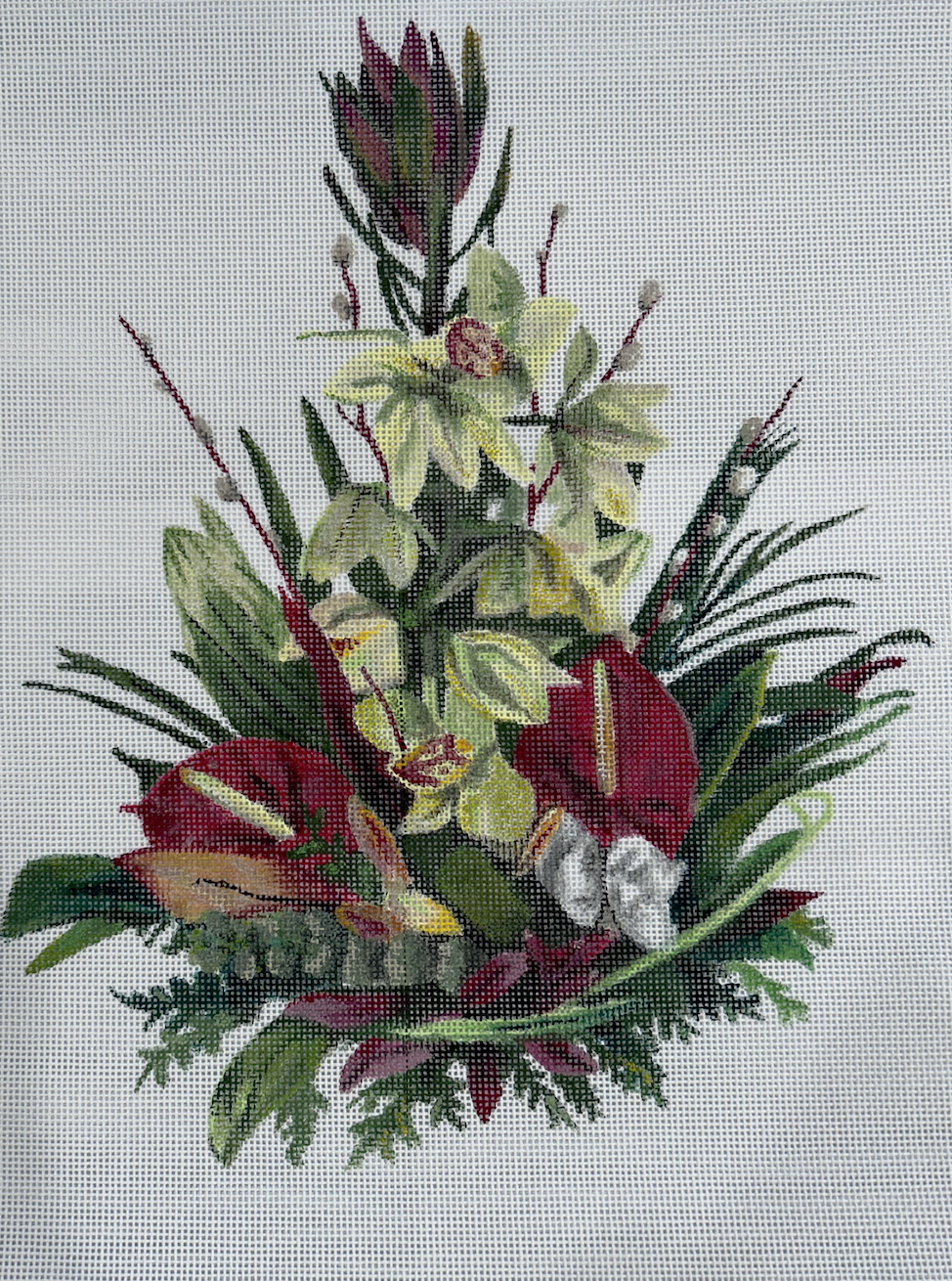 Steph's Floral - Pre-Order - Oasis Needlepoint Designs