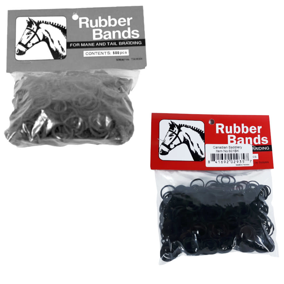 Rubber Braiding Bands - Stick and Stone Tack Shop
