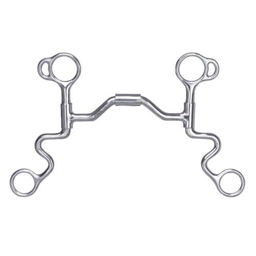 Stainless Steel Jointed Training Bit - Stick and Stone Tack Shop