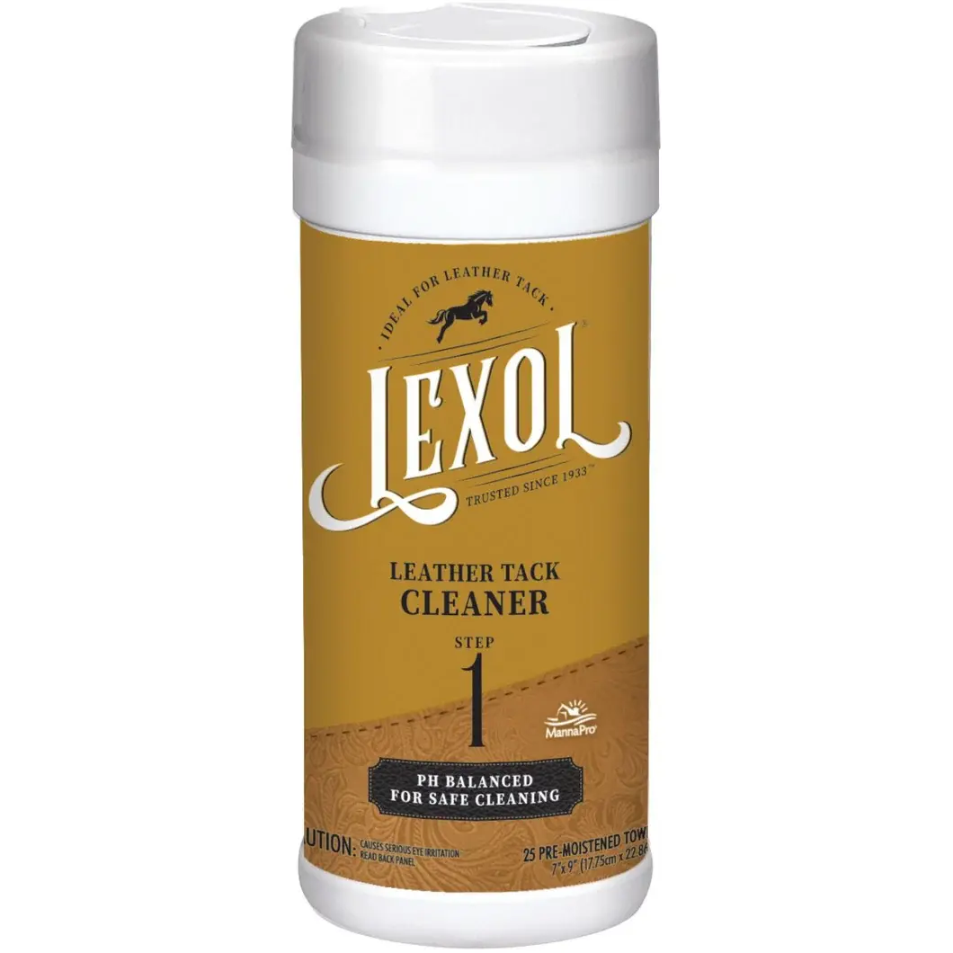 Lexol Leather Wipes 25 Pack - Stick and Stone Tack Shop