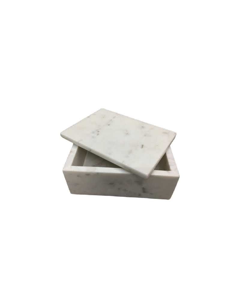 Small Marble Box - Styron & Hughes Interiors eCommerce