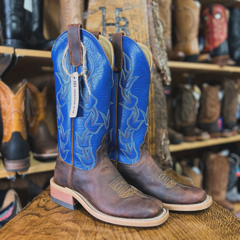 Anderson Bean Saddle Butt Elk - HB Boot Corral