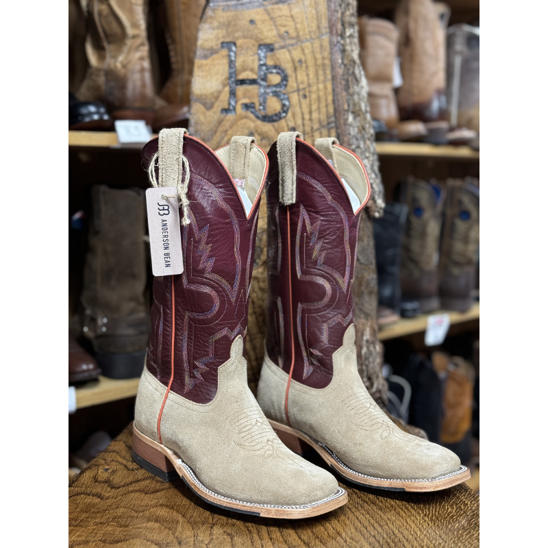Anderson Bean Tan Crazyhorse | HB Boot Corral - HB Boot Corral