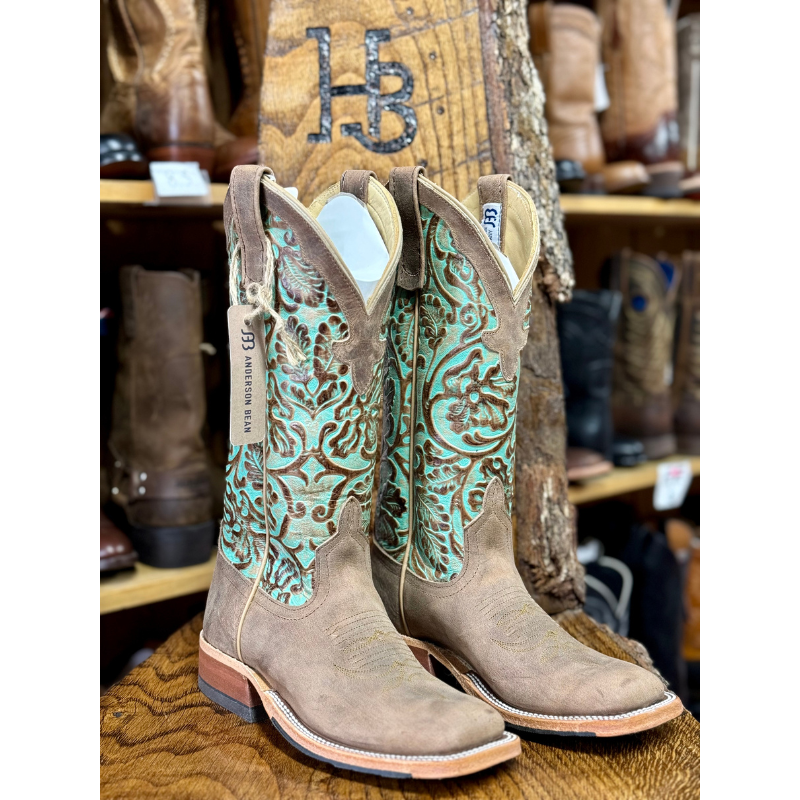 Anderson Bean Sand Angry Elk - Ladies - HB Boot Corral