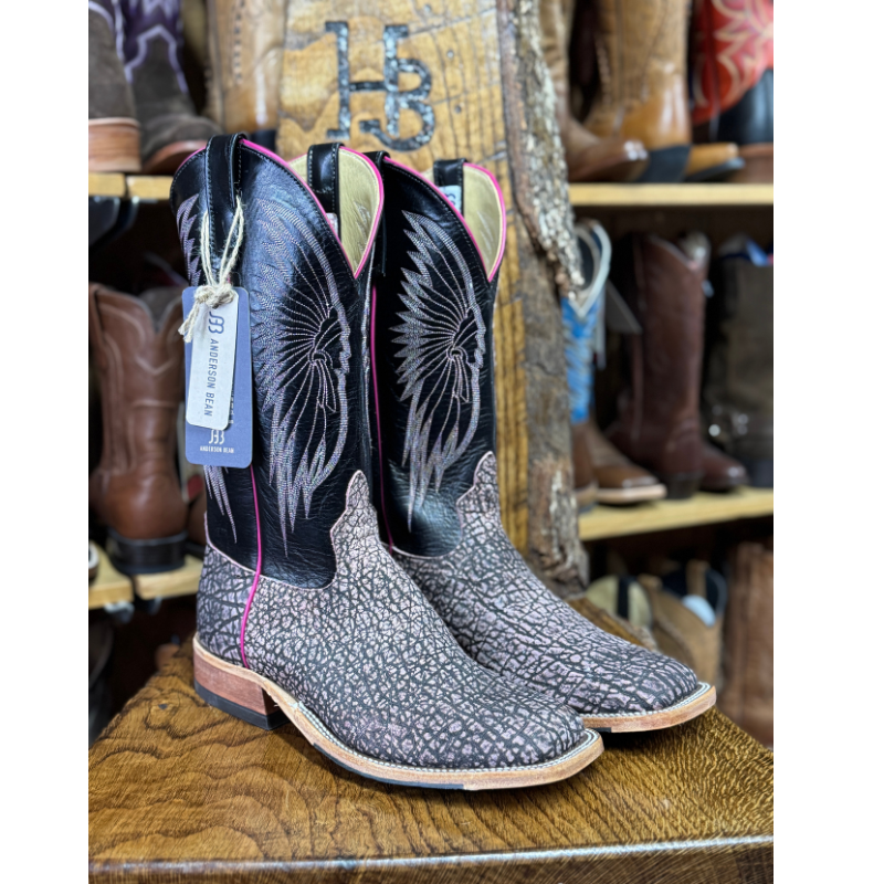 Anderson Bean Pink Safari Elephant - HB Boot Corral