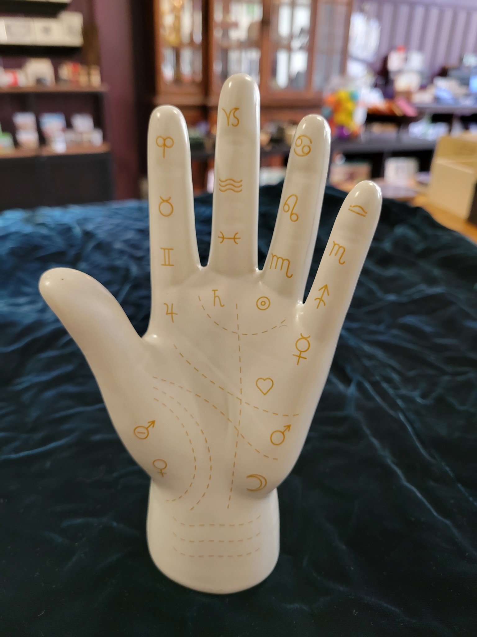 Palmistry Hand- Ring Holder - Briar and Bone