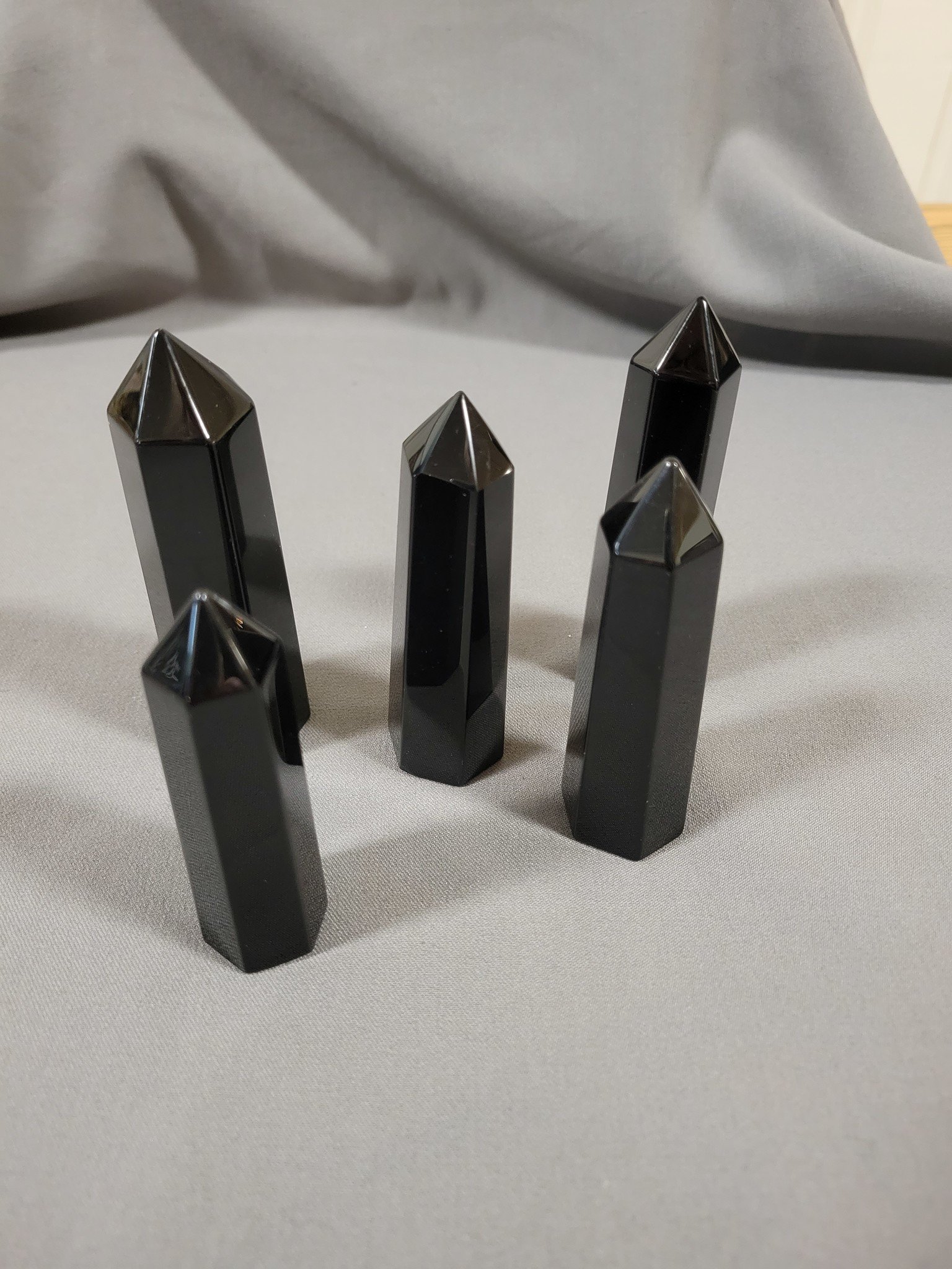 Obsidian Obelisk 3in - Briar and Bone