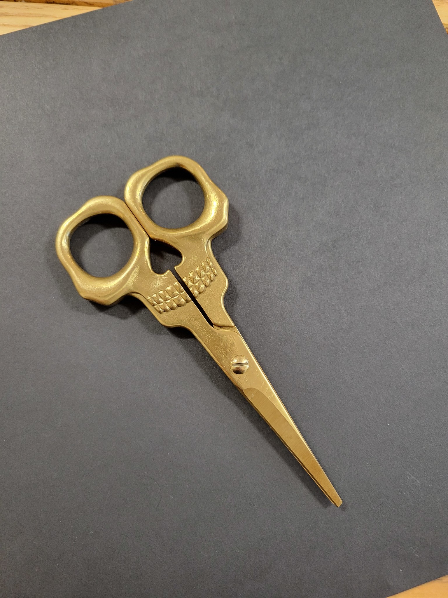 Skull Scissors - Briar and Bone