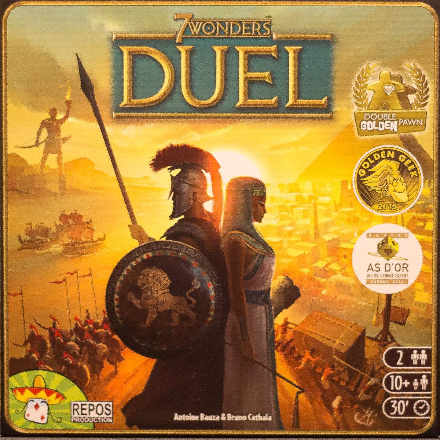 Repos Production 7 Wonders Duel - Beyond the Board