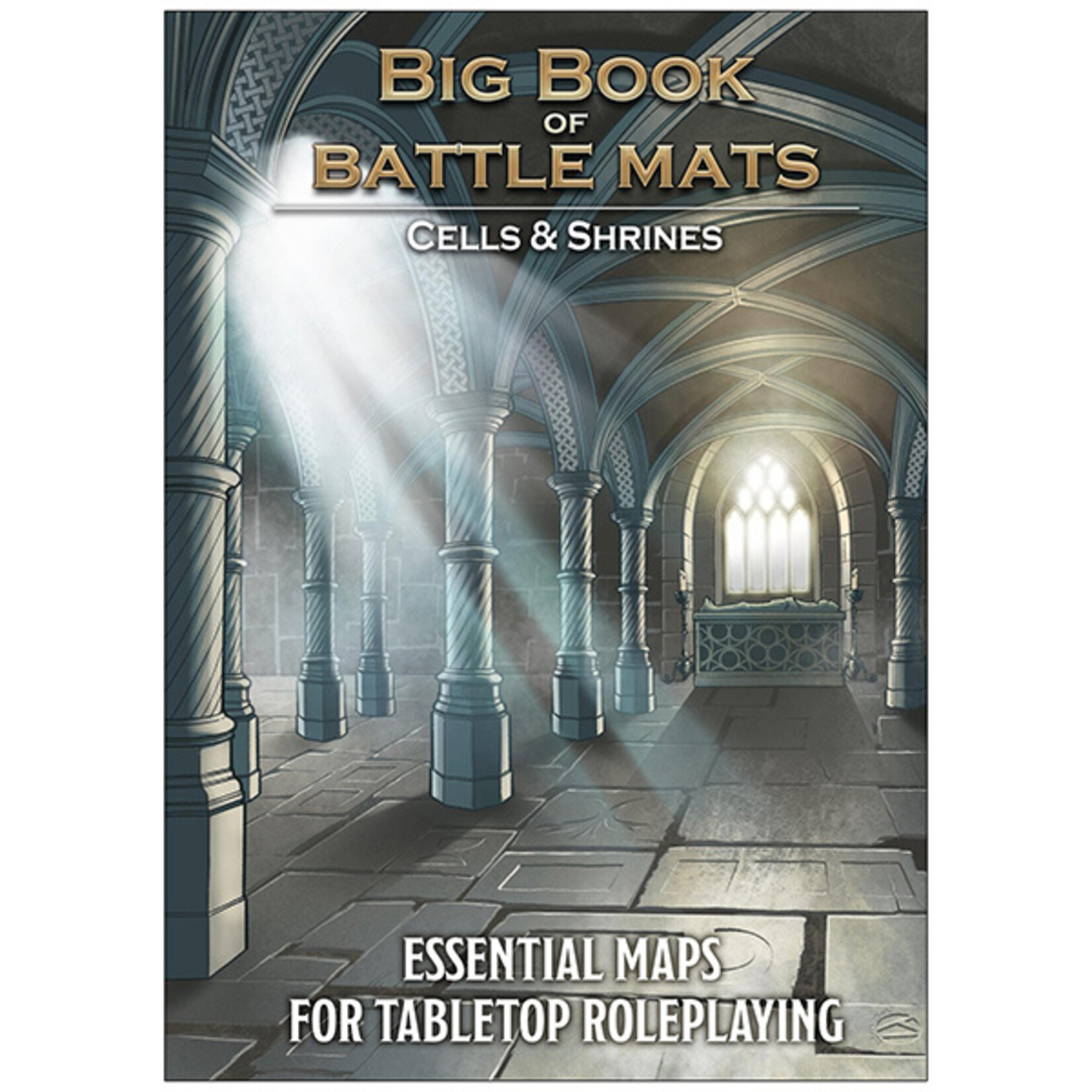 Battle Mat: Big Book of Battle Mats- Cells & Shrines - Beyond the Board