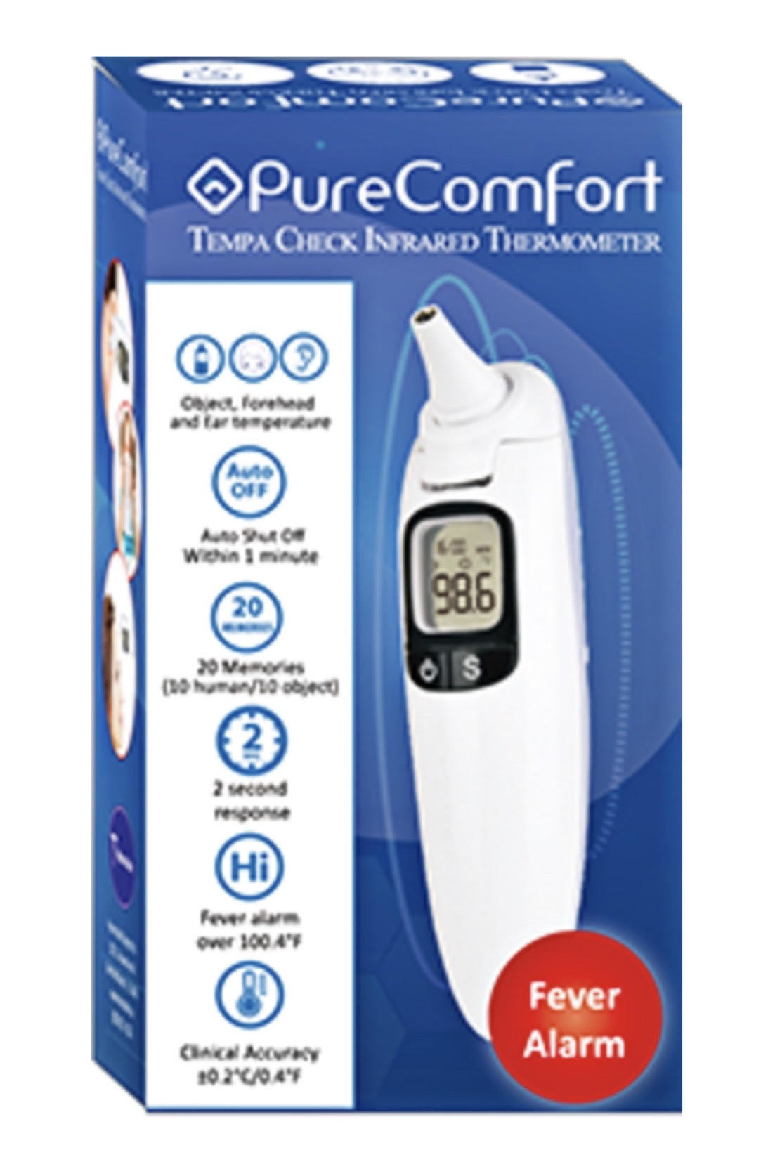 Pure Comfort Tempa Check - NDC# 50632-0007-54 - Durable Health Medical ...