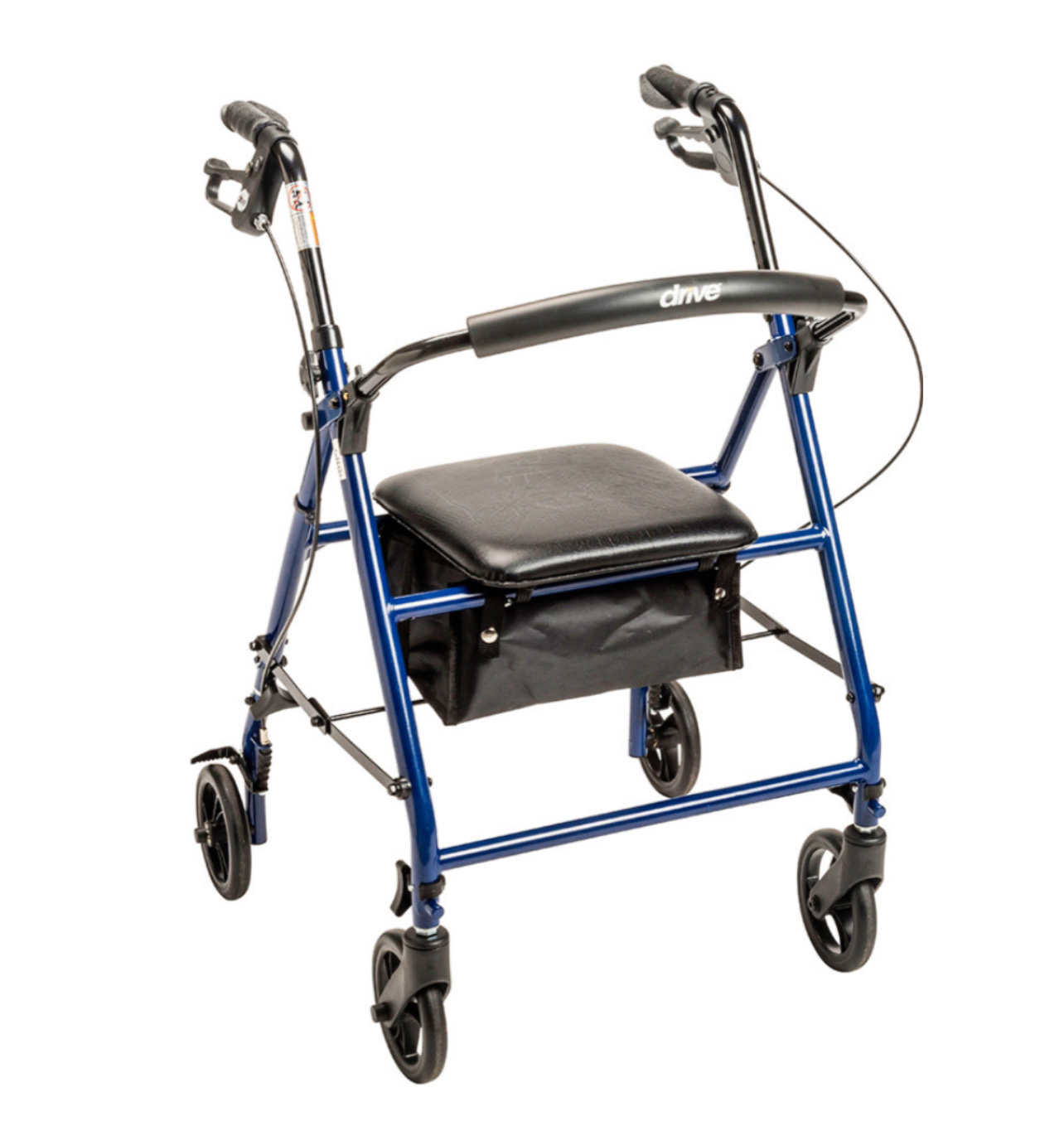 R800KD-BL - Steel Rollator with 6” Wheels, Knockdown - Durable Health ...