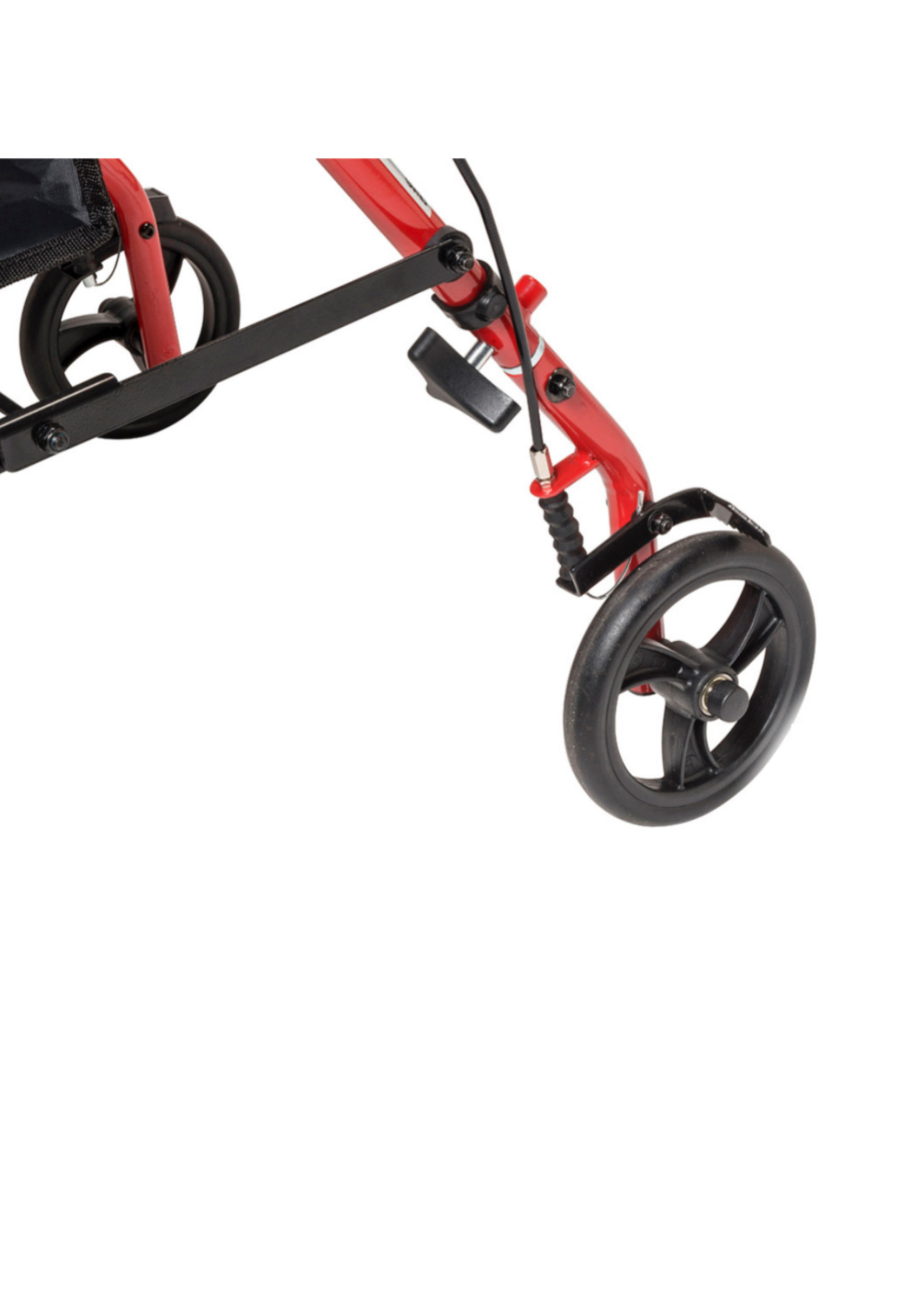 R800KD-RD - Steel Rollator with 6” Wheels, Knockdown (Red) - Code ...