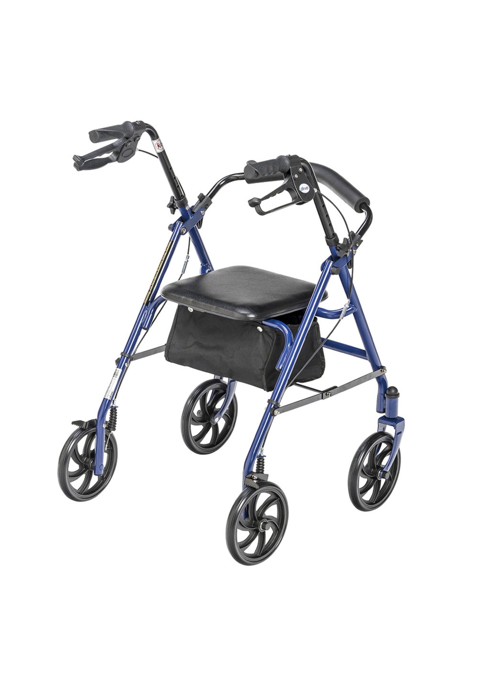 10257BL-1 - Durable 4 Wheel Rollator with 7.5" Casters (Blue) - Code ...