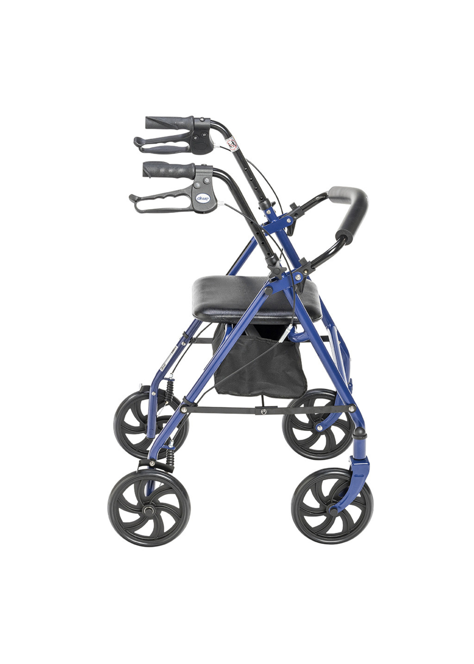 10257BL-1 - Durable 4 Wheel Rollator with 7.5" Casters (Blue) - Code ...