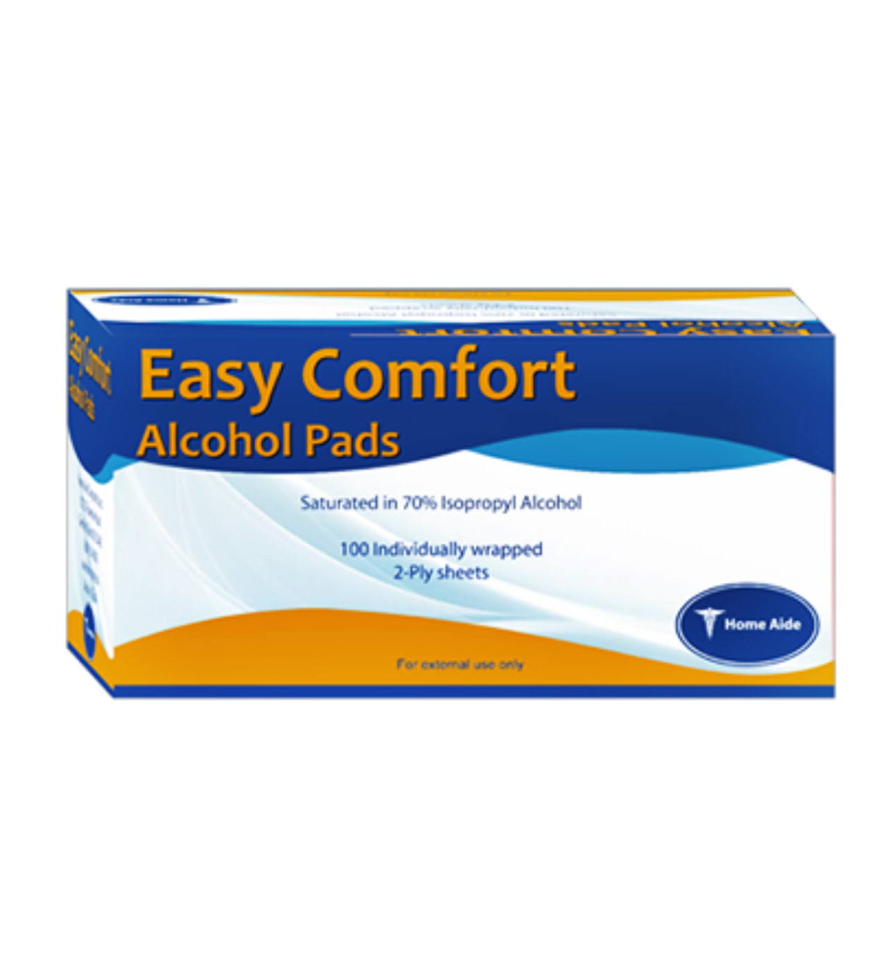 Easy Comfort Alcohol Pads, 100/box - Durable Health Medical Supply LLC