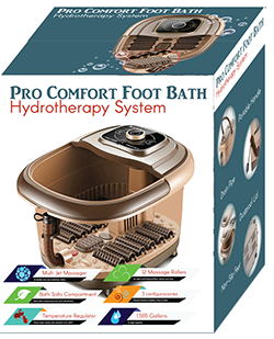 Pro Comfort Foot Bath Hydrotherapy System - NDC # 50632-0007-43 ...