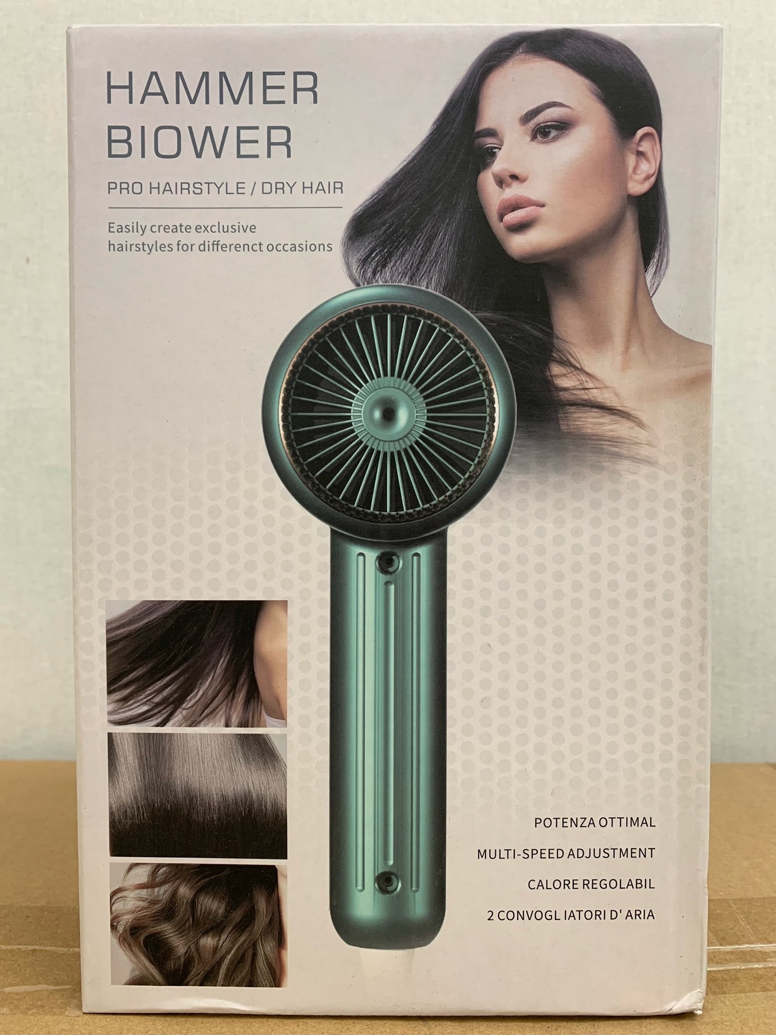 Hammer Pro Hairstyle Dryer - Durable Health Medical Supply LLC