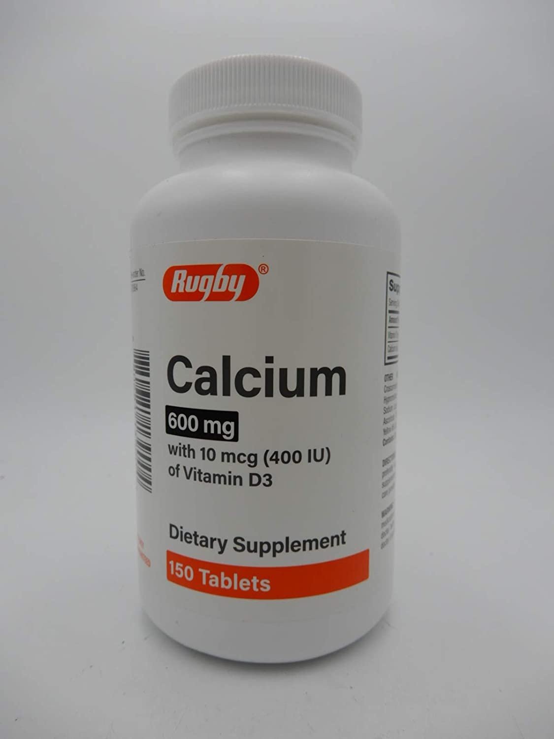 370725 - Major Pharmaceuticals Calcium Tablet, 600mg, with Vitamin D3 ...