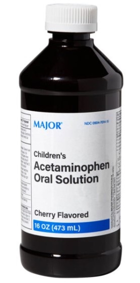 701199 - Major Pharmaceuticals Acetaminophen Oral Solution, 160 mg, 473 ...