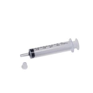 Monoject™ Clear Oral Medication Syringe 10mL with Separate Ribbed Tip ...