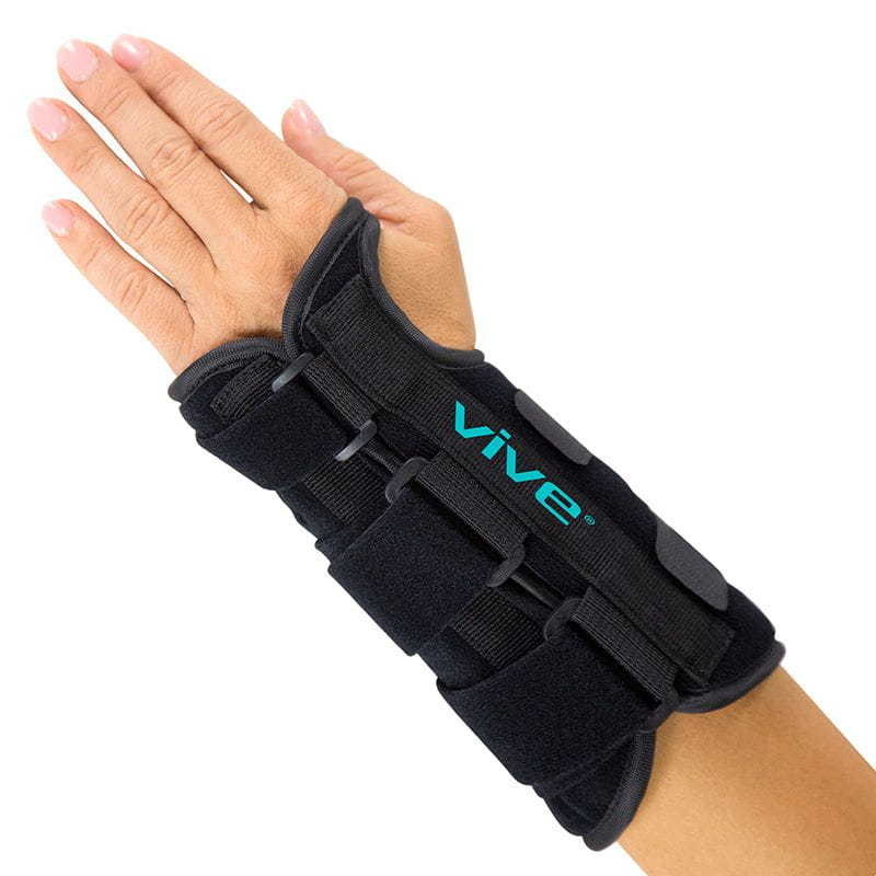 Vive Advanced Wrist Brace Left Hand Black - Durable Health Medical ...