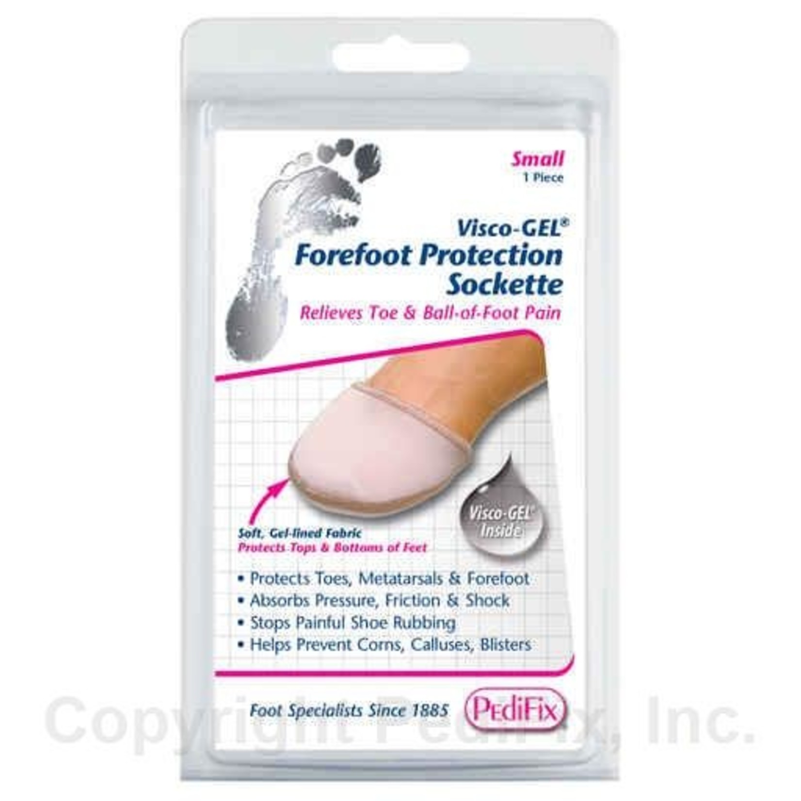 P1342 FOREFOOT PROTECTION SOCKETTE - Lucha's Comfort Footwear