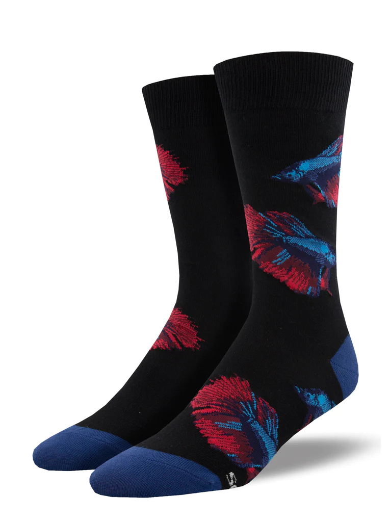 MNC2552 Socksmith Alpha Betta Fisha - Lucha's Comfort Footwear
