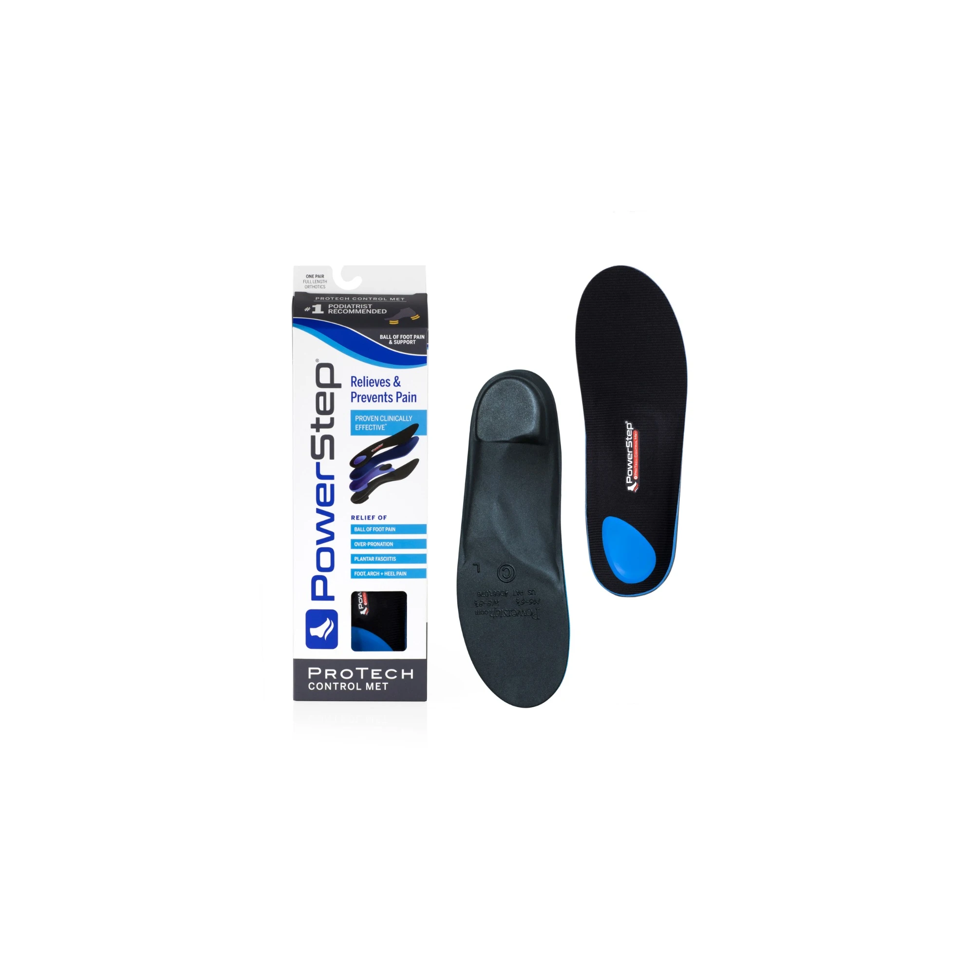 Powerstep Protect Control Met - Lucha's Comfort Footwear