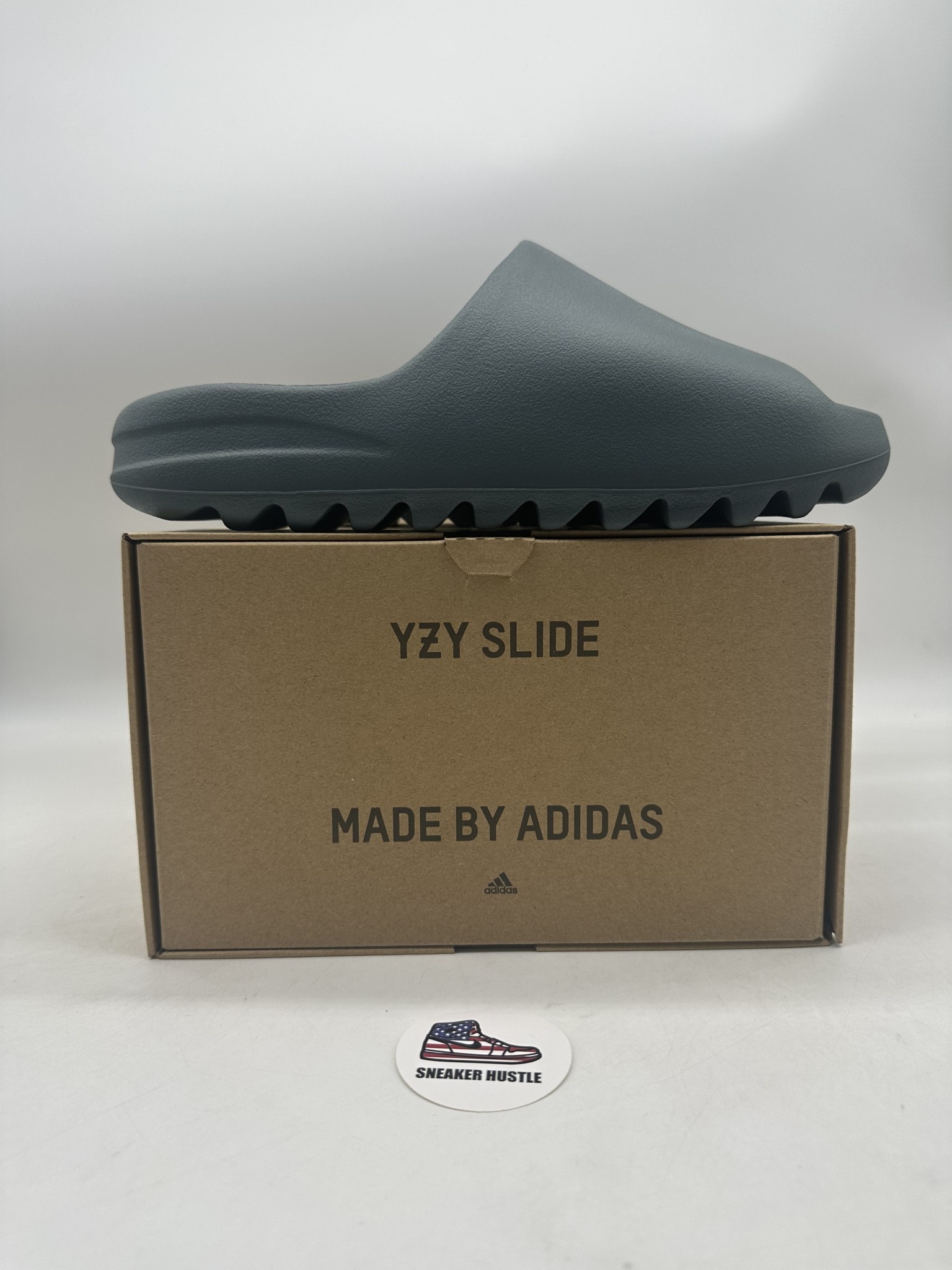 adidas Yeezy Slide Slate Grey - Sneaker Hustle
