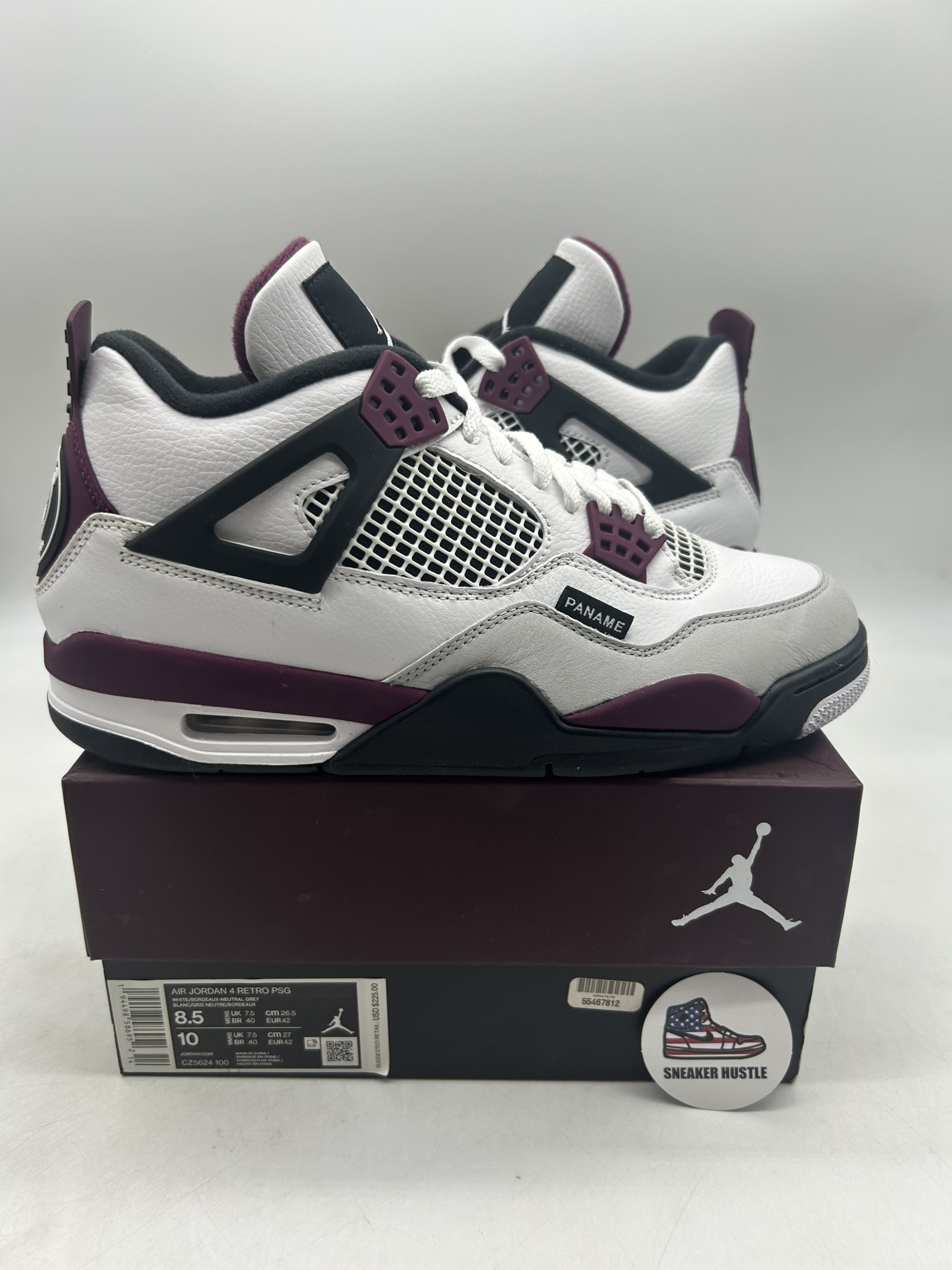 Jordan 4 Retro PSG Paris Saint-Germain - Sneaker Hustle