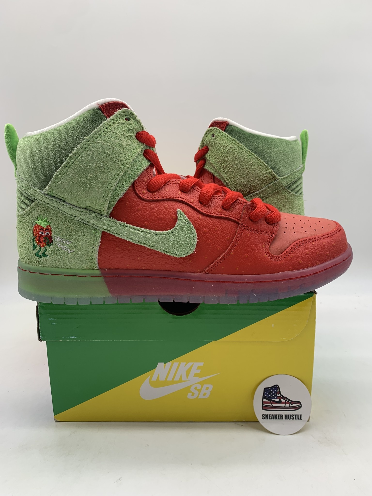 Nike SB Dunk High Strawberry Cough - Sneaker Hustle