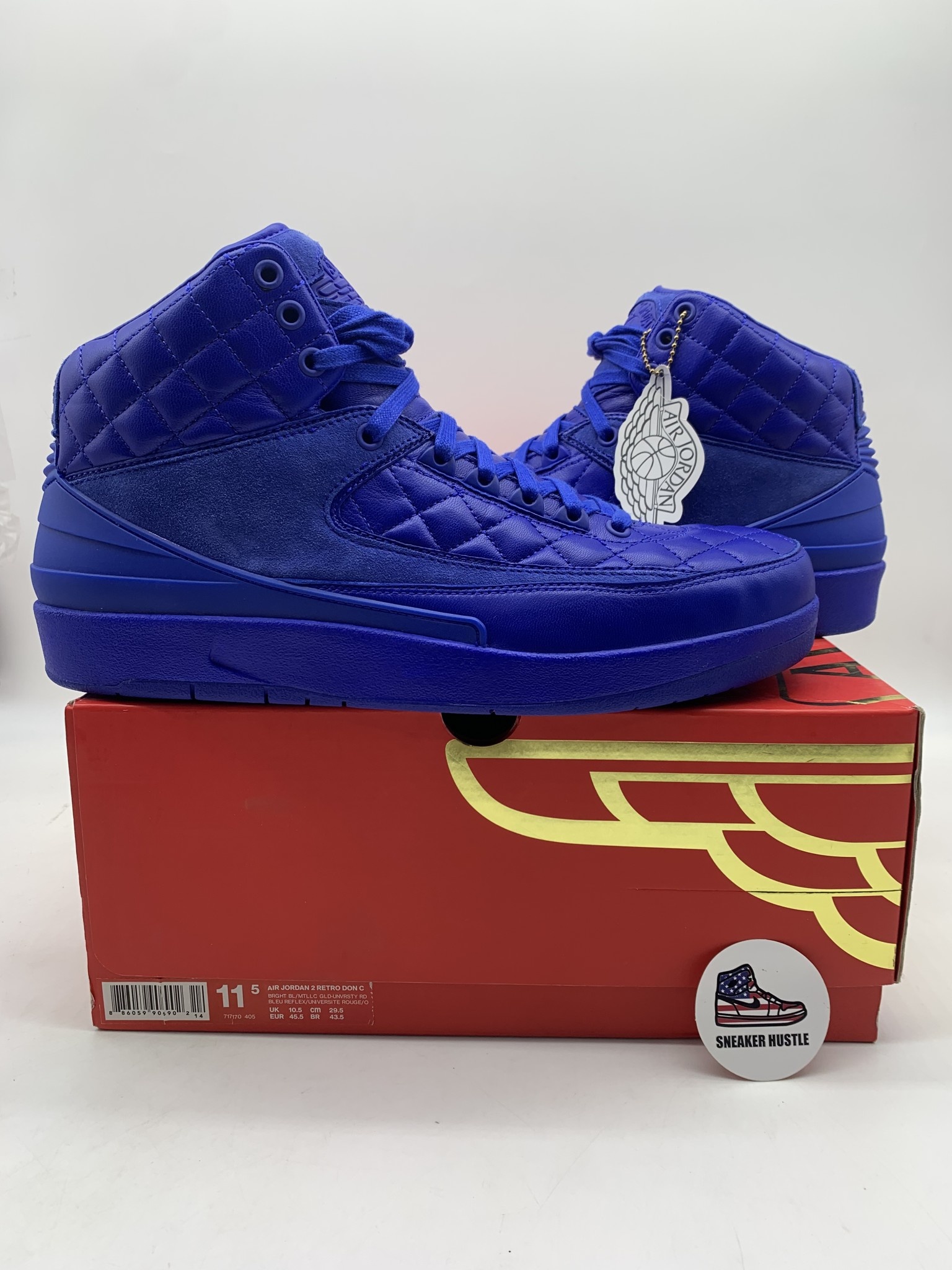Jordan 2 Retro Just Don Blue - Sneaker Hustle