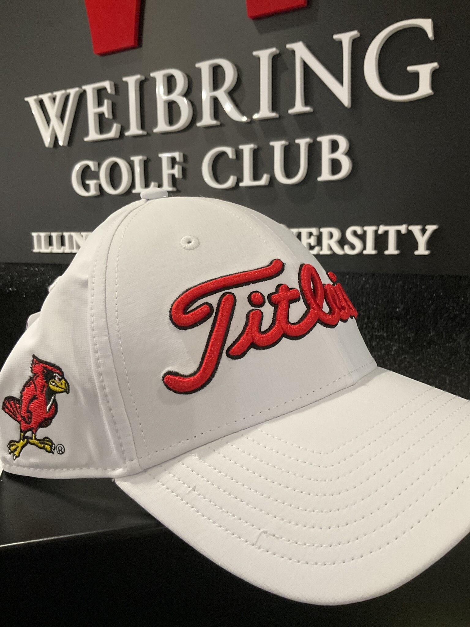 Titleist - Standing Reggie Cap (Red Script) - Weibring Golf at Illinois ...