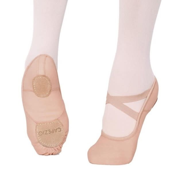 Capezio 2037W Womens Hanami Canvas Ballet Shoe - Movin Easy Dancewear