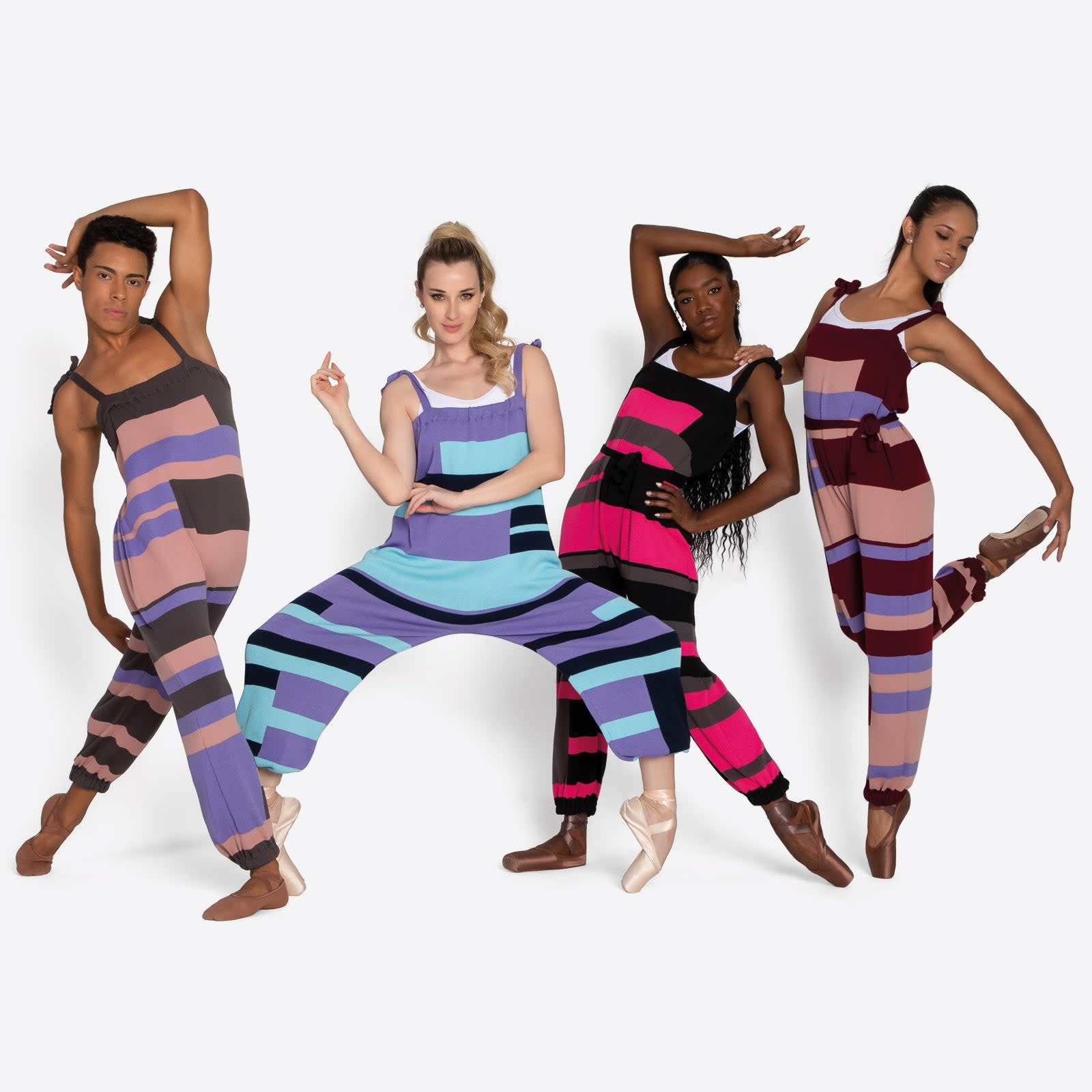 So Danca SoDanca RDE2242 Coralina Jumpsuit - Movin Easy Dancewear