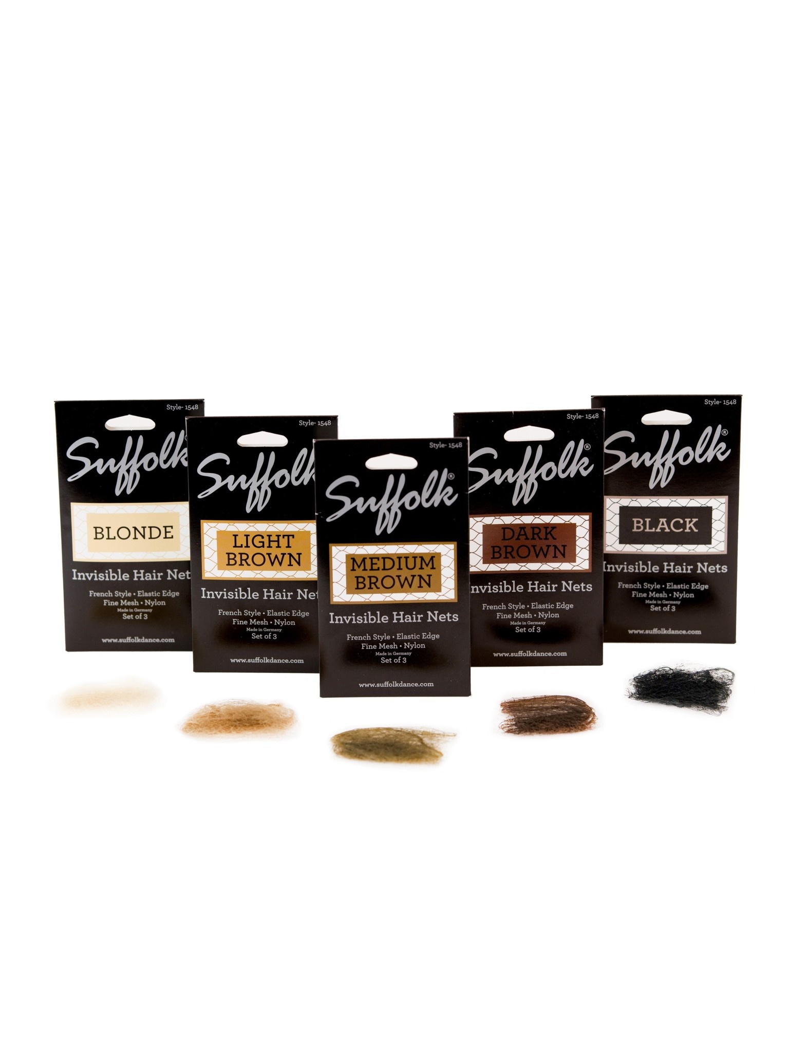 Suffolk Pointe Company Suffolk 1548 Hair Nets Set of 3 - Movin Easy ...