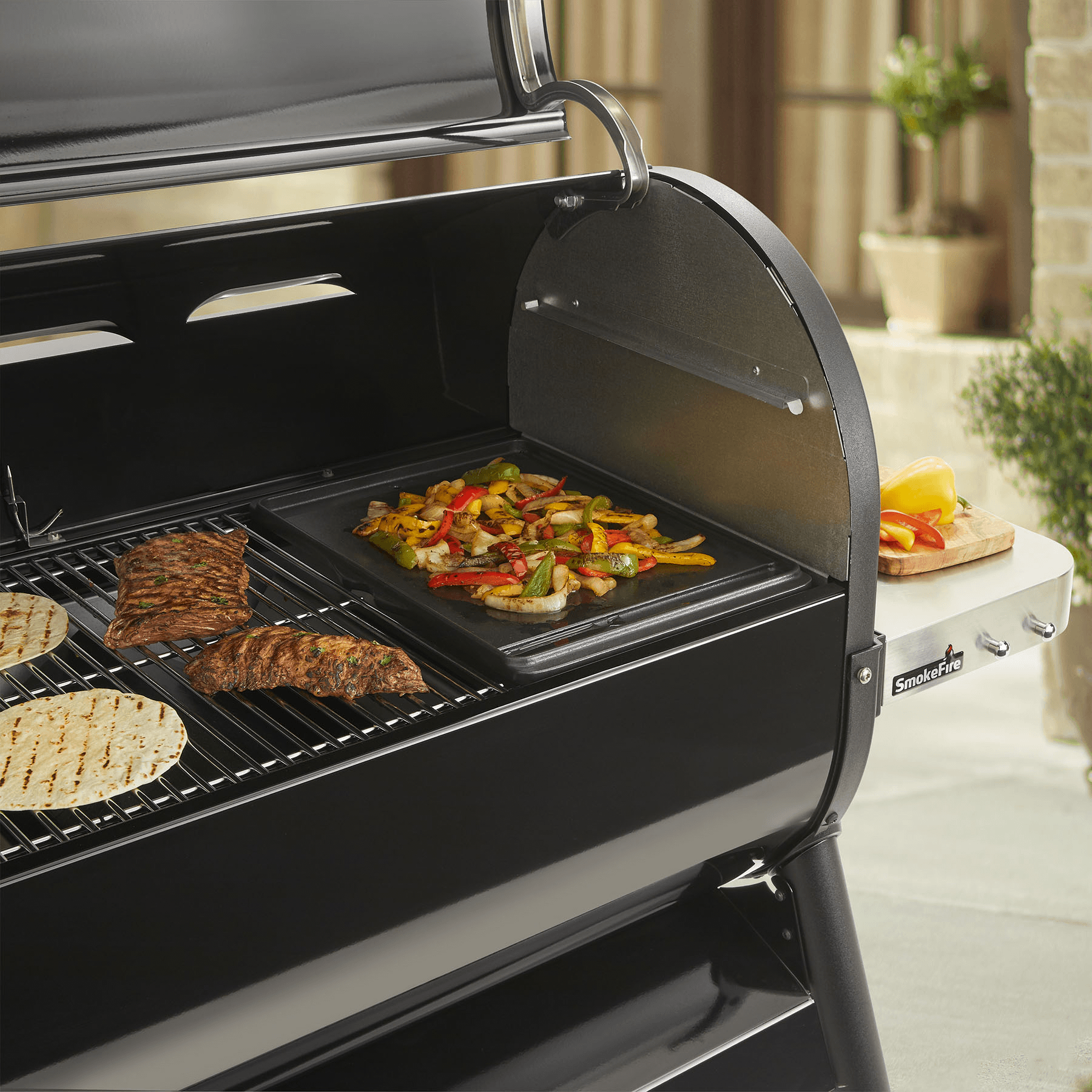 Weber Porcelain-Enameled Cast Iron Griddle - Spirit 300, SF EX4/EX6 ...