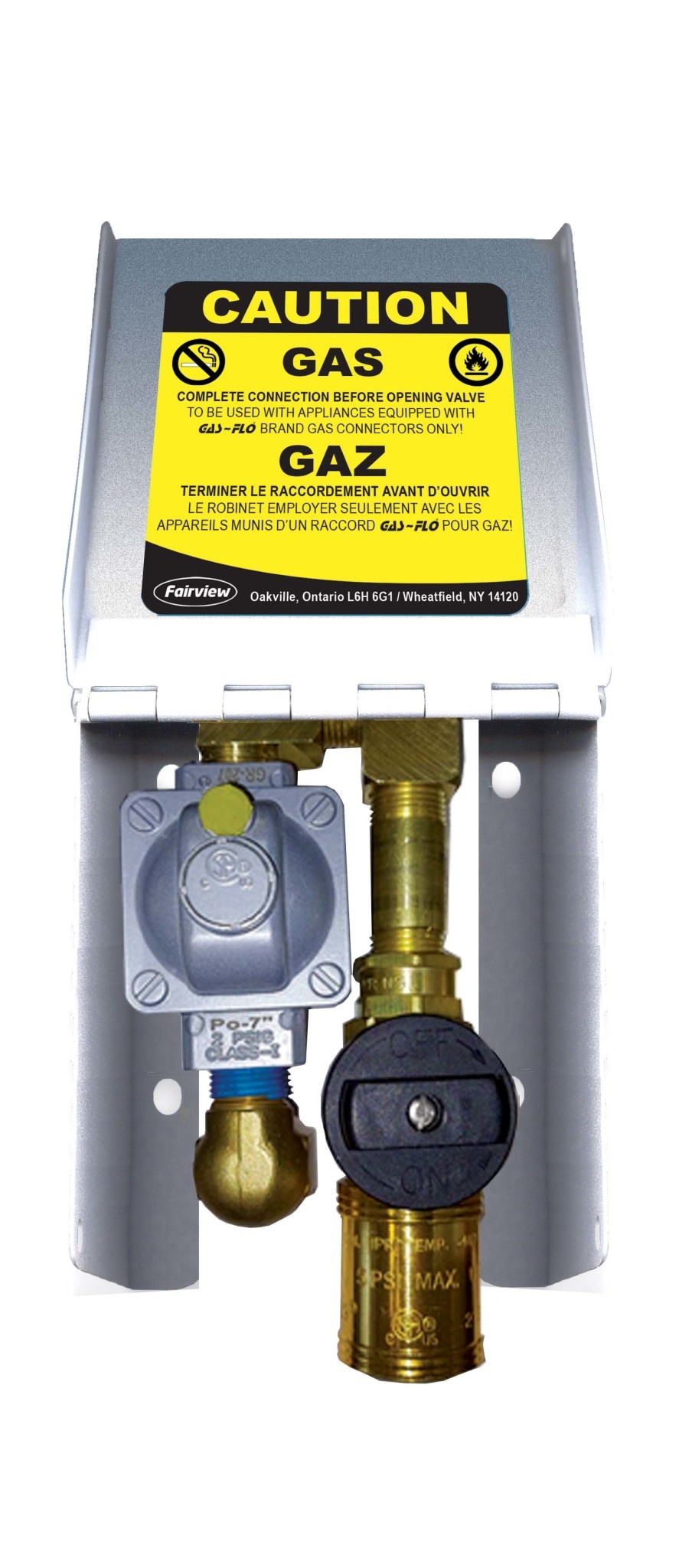 Gas-Flo 3/8" Dual Cover w/ Couplers & Nipples NG-OUTLET-DUAL ...