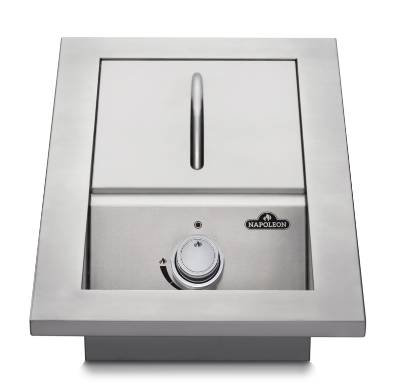 Built-in 500 Series Single Range Top Burner, Stainless Steel Cover ...