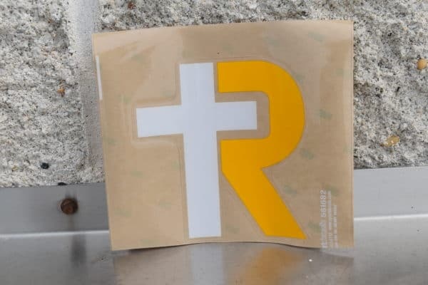 R-Cross Window Decal - Regina Spirit Store