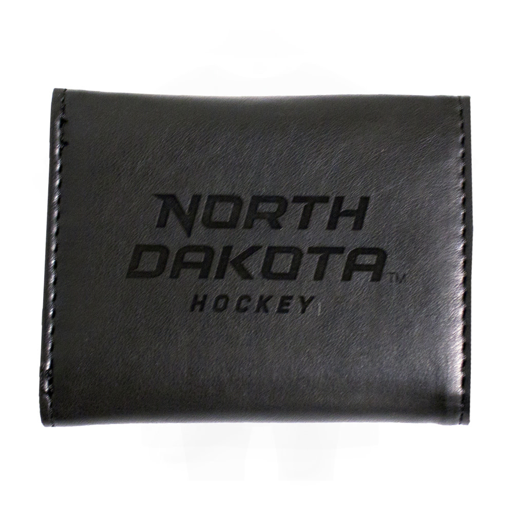 North Dakota Hockey Trifold Wallet - Sioux Shop at Ralph Engelstad Arena