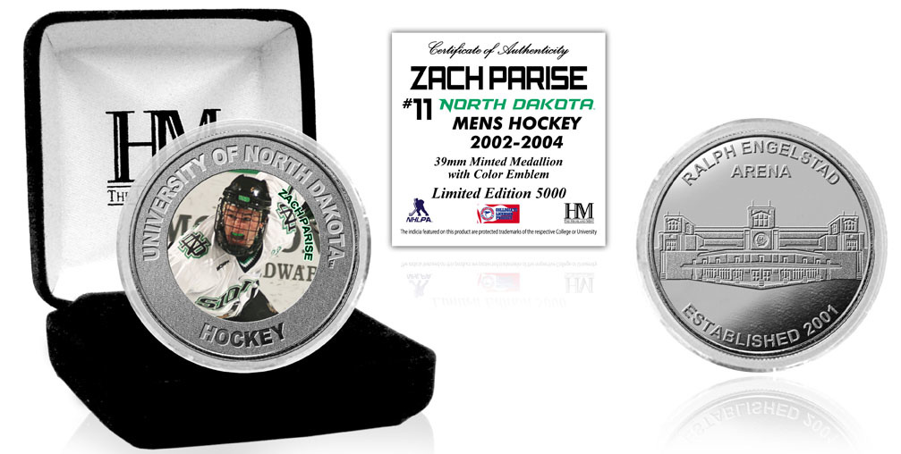 UND Alumni Coin Zach Parise - Sioux Shop at Ralph Engelstad Arena