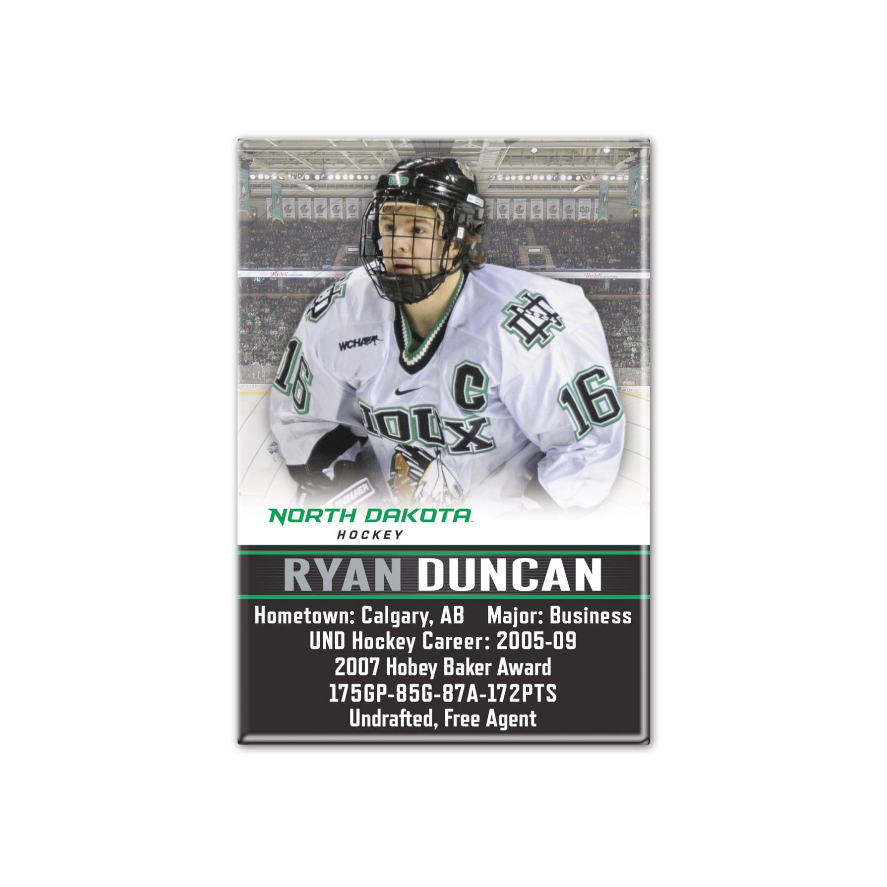 UND Alumni Magnet Ryan Duncan - Sioux Shop at Ralph Engelstad Arena
