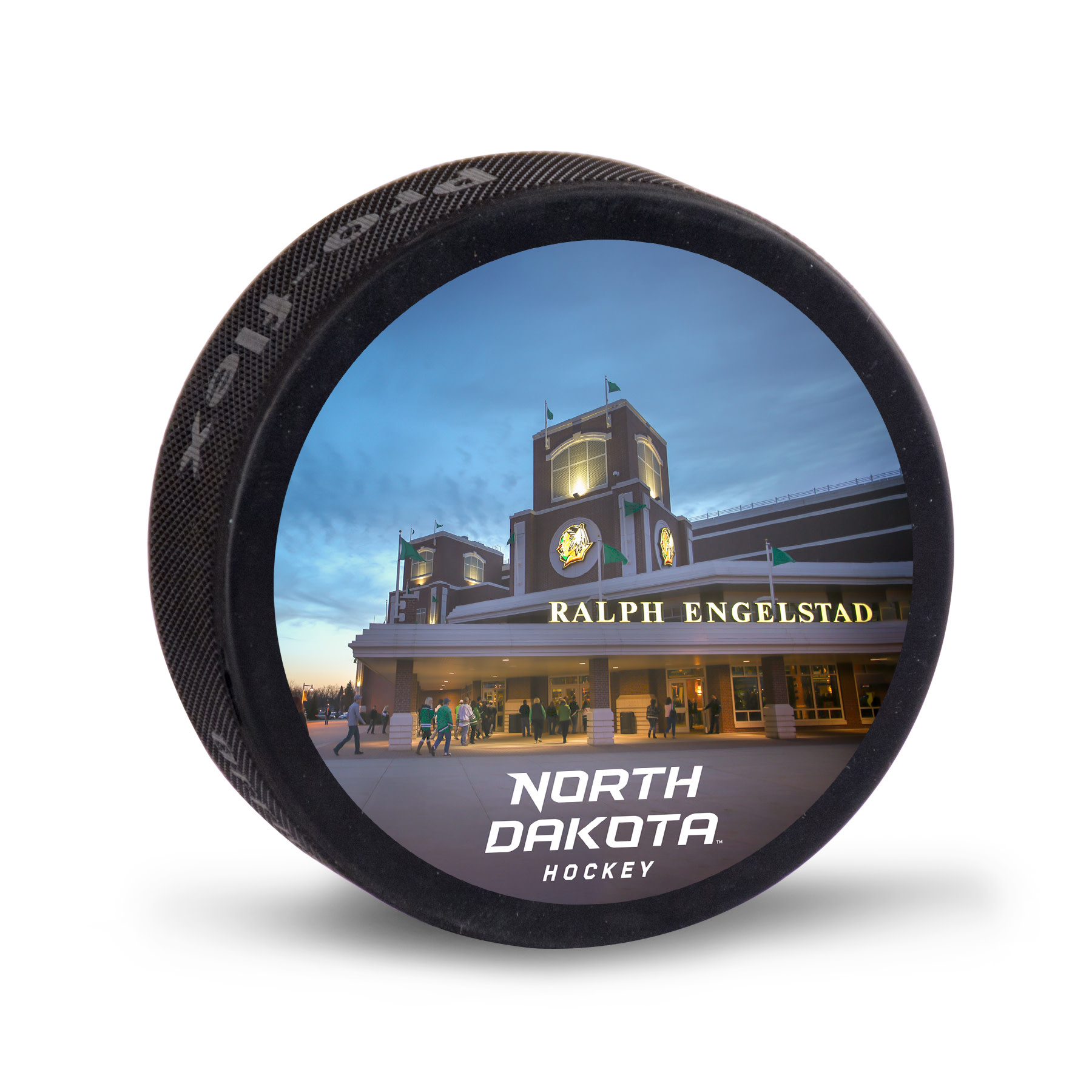Welcome To The Ralph Engelstad Arena Collector Puck - Sioux Shop at ...
