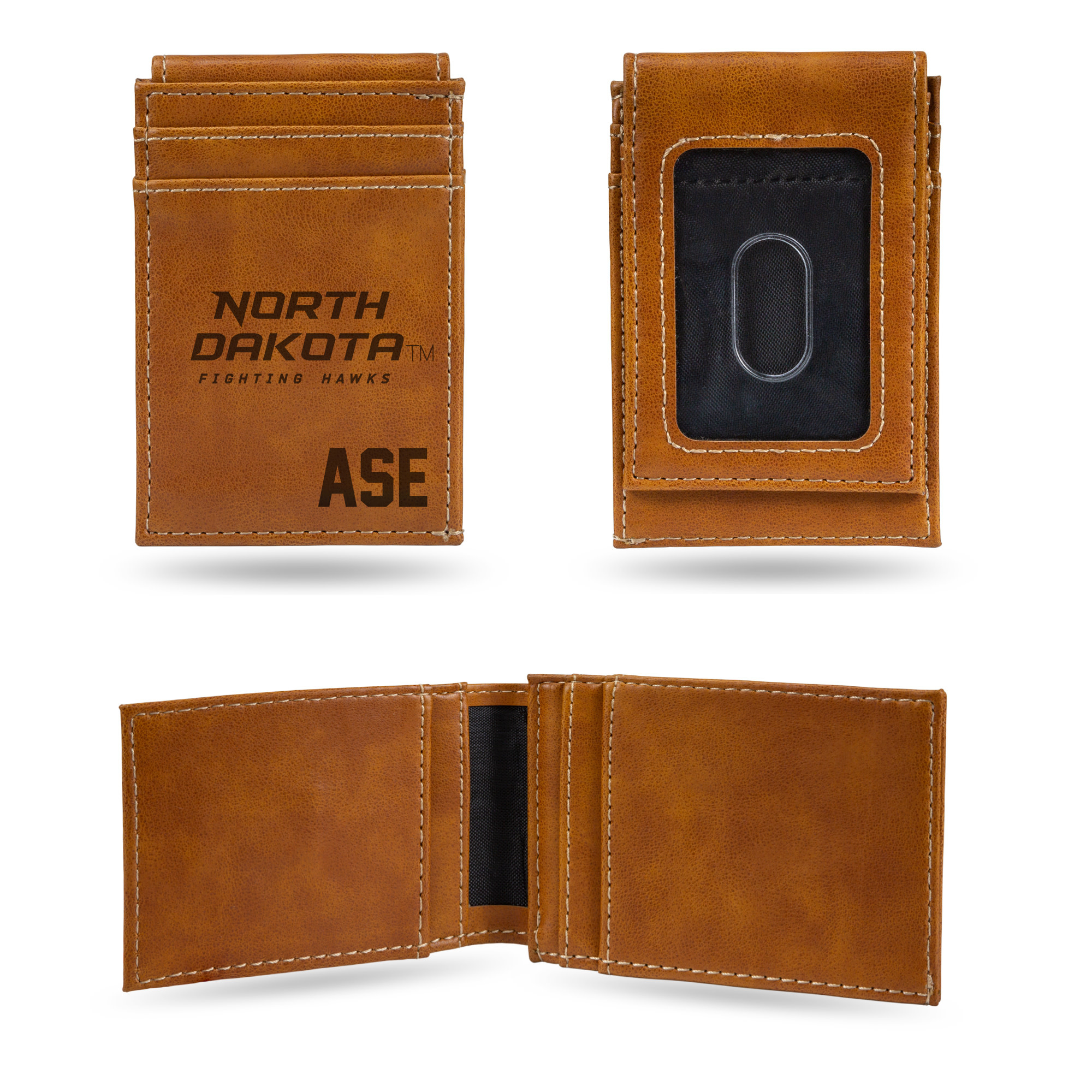 Personalized Front Pocket Wallet - Sioux Shop at Ralph Engelstad Arena