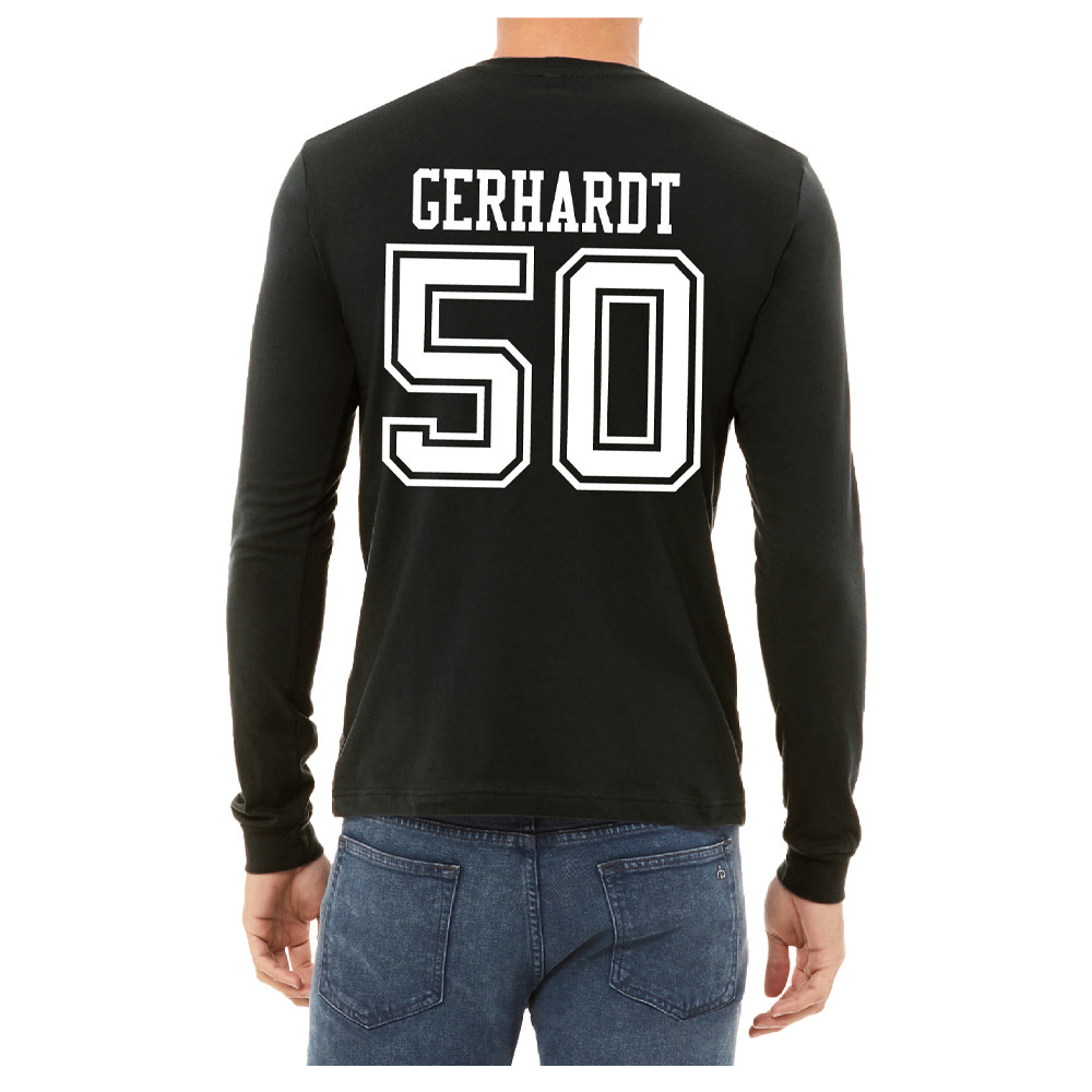 #50 Riley Gerhardt ND Football Sport Long Sleeve - Sioux Shop at Ralph ...