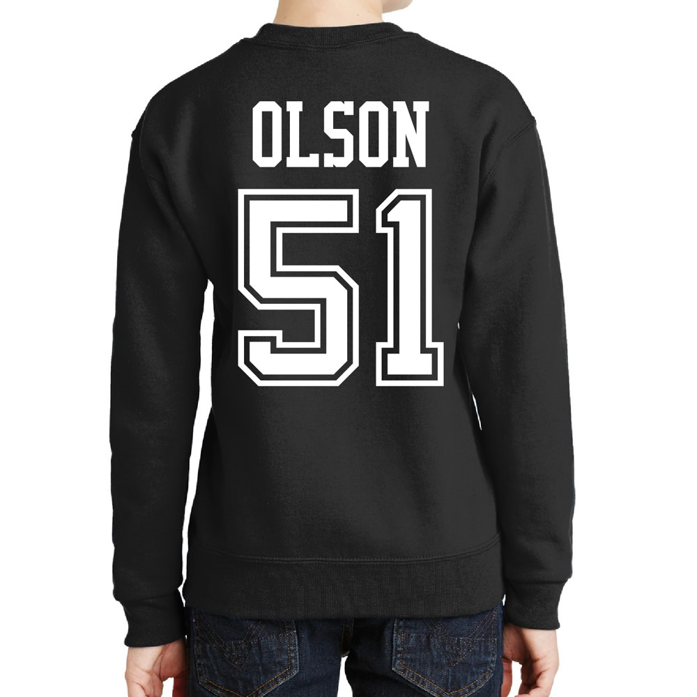 #51 Caleb Olson ND Football Sport Crew - Sioux Shop at Ralph Engelstad ...