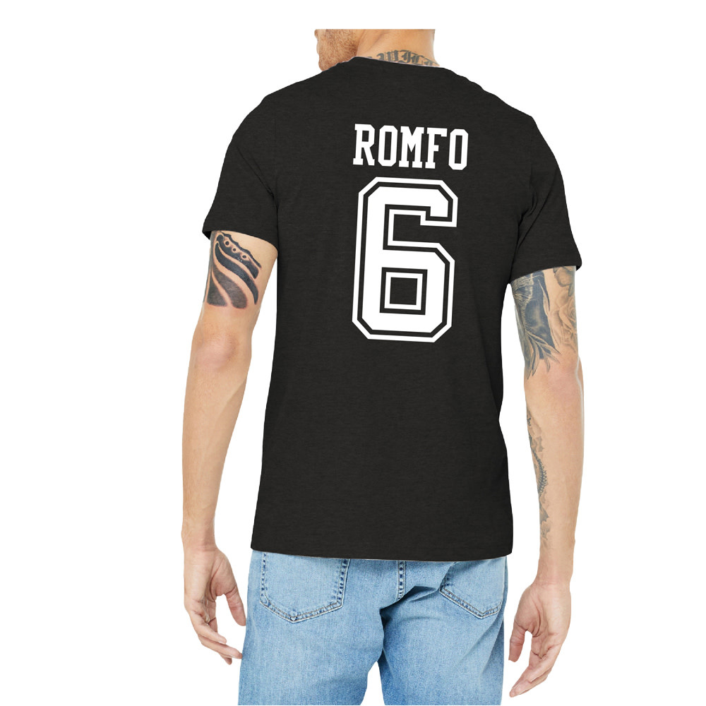 #6 Simon Romfo ND Football Sport Adult Tee - Sioux Shop at Ralph ...