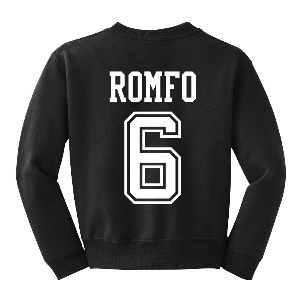 #6 Simon Romfo ND Football Sport Crew - Sioux Shop at Ralph Engelstad Arena